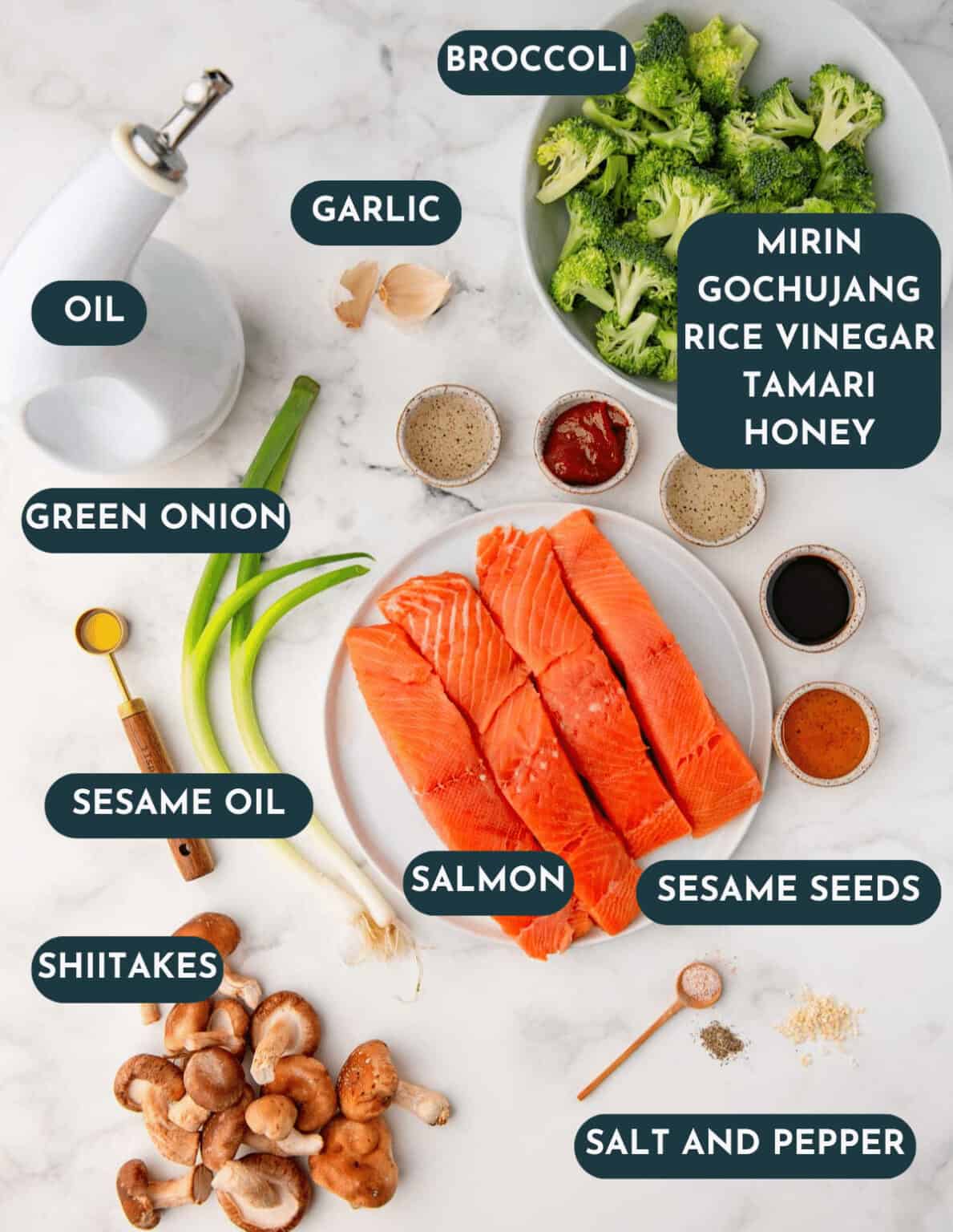 15 Minute Gochujang Korean Salmon (Glazed and Broiled) - Feasting not ...