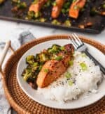 15 Minute Gochujang Korean Salmon (Glazed and Broiled) - Feasting not ...